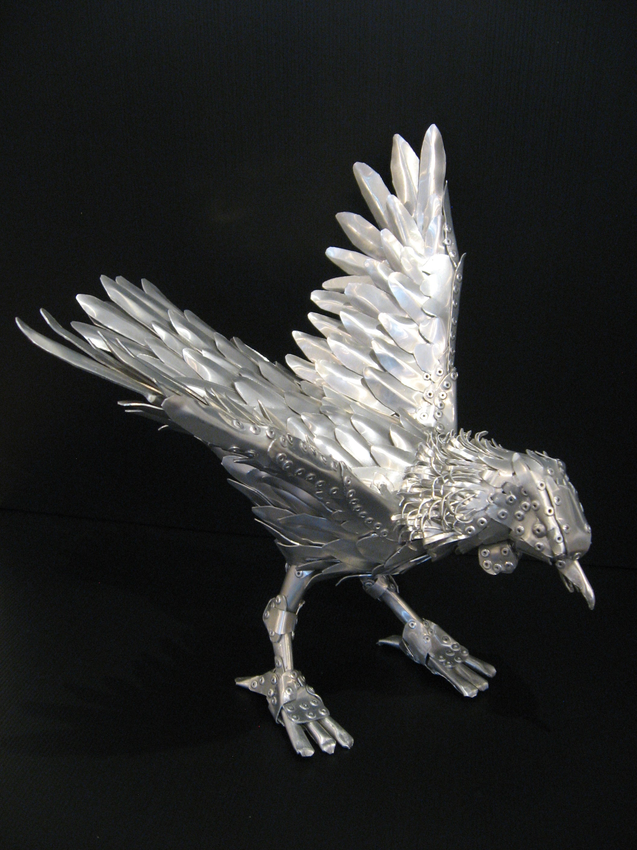 Harley Moore - Rivetted Aluminium Sculptures – silverferngallery