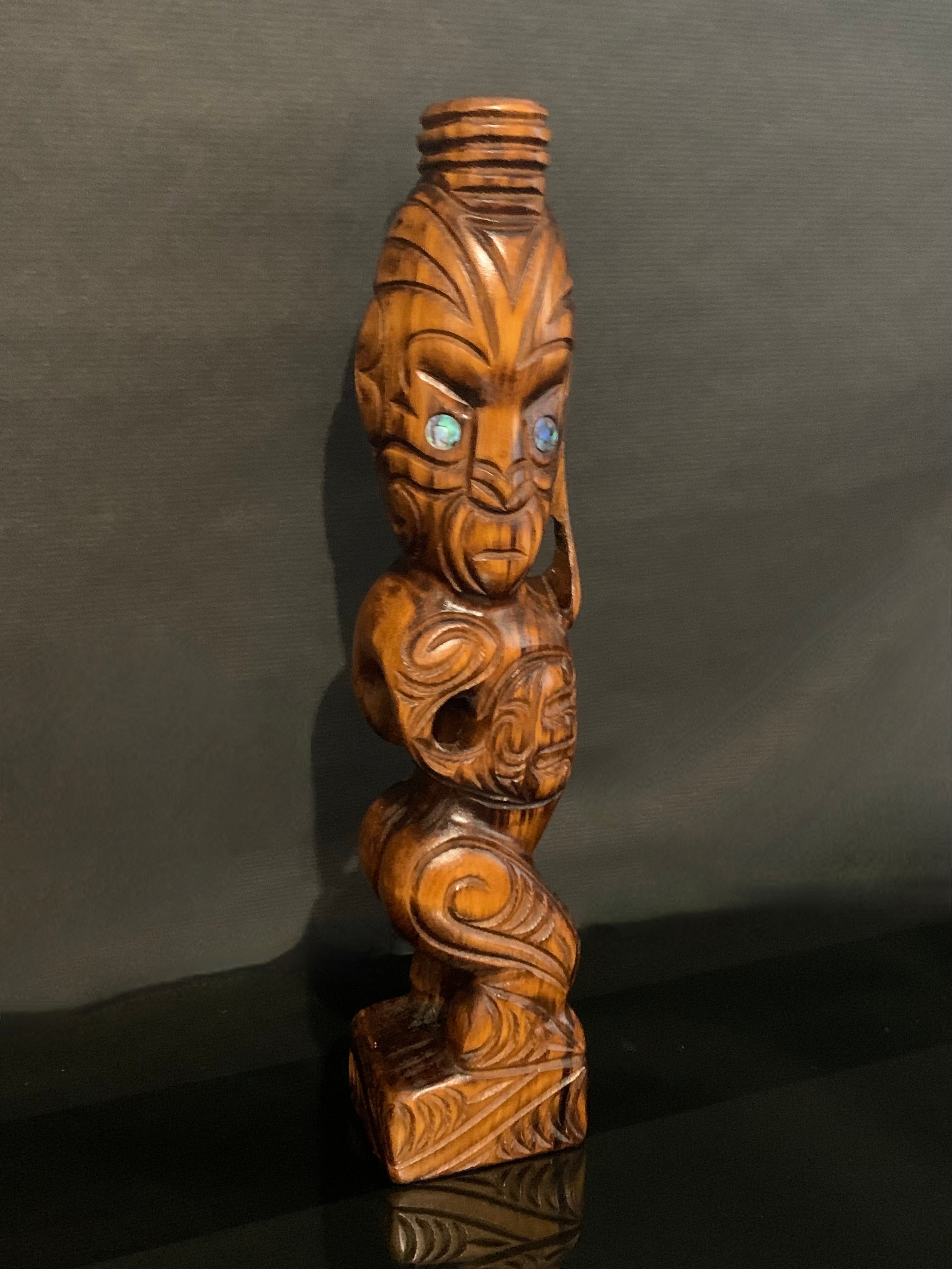 Carved Teko Teko - 39cm – silverferngallery