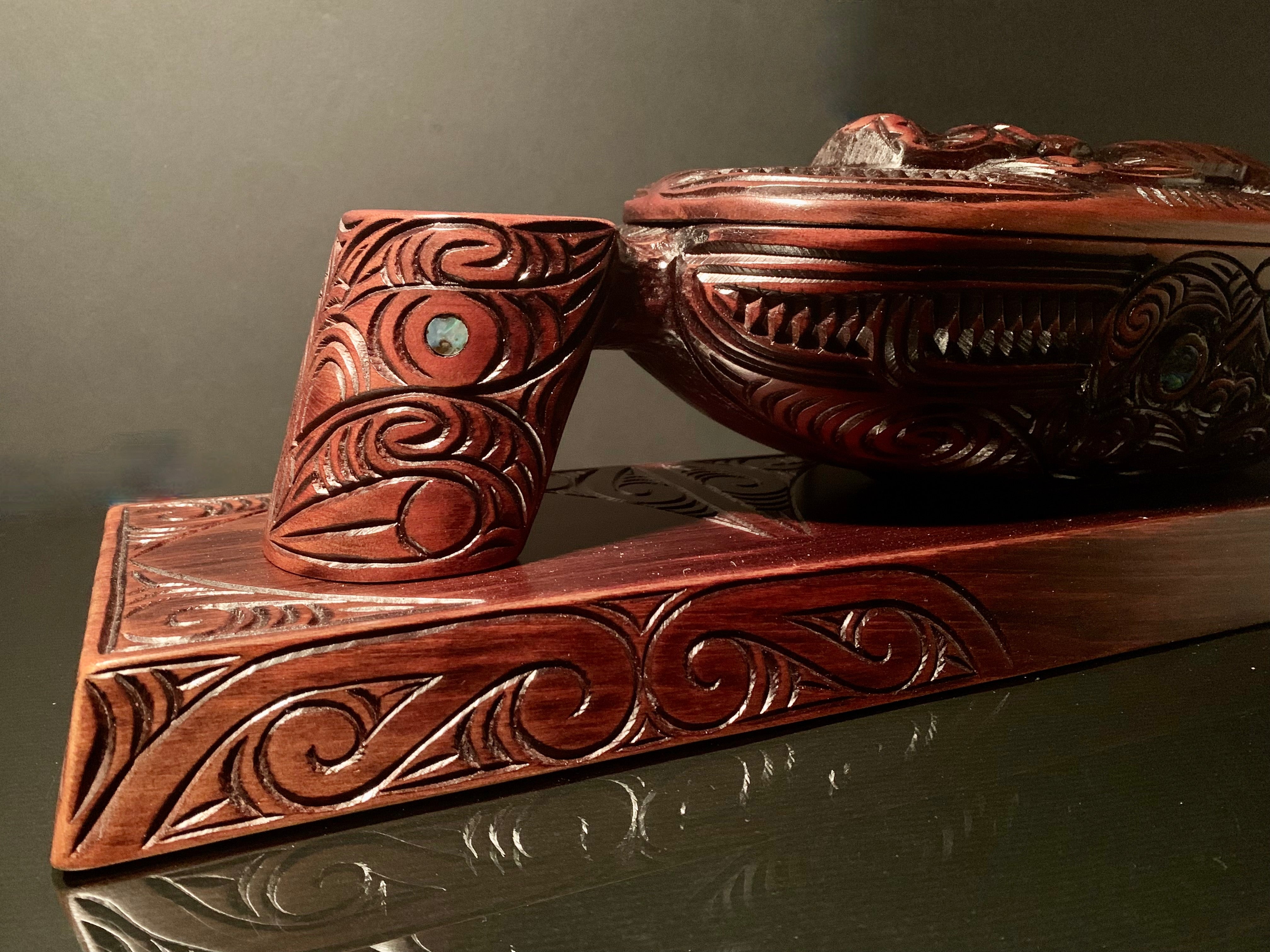 Wooden Boxes - Jewellery boxes - Papa Hou - Waka Huia – silverferngallery