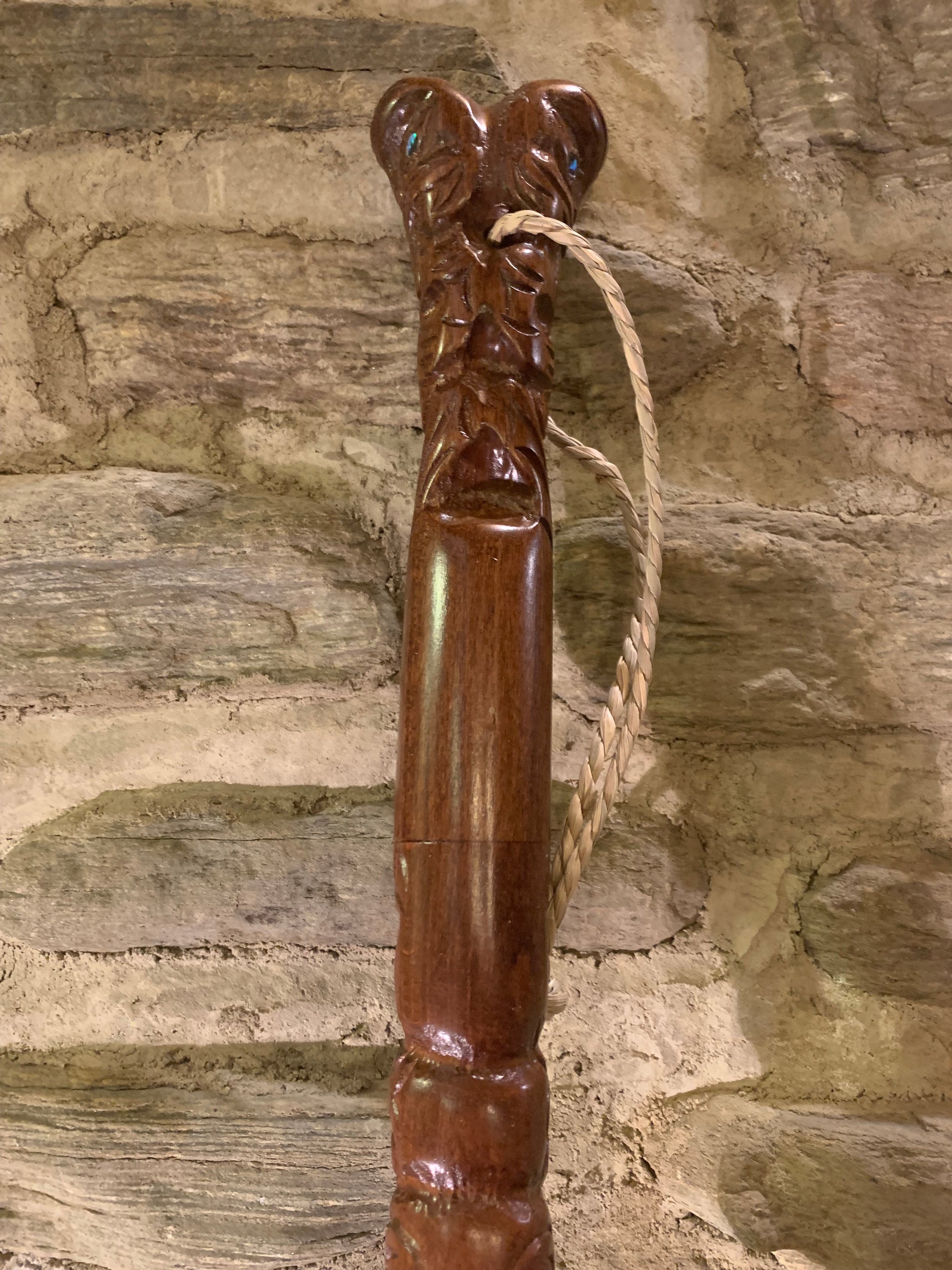 Maori Tokotoko Wood Carving from Wood Masters New Zealand ...