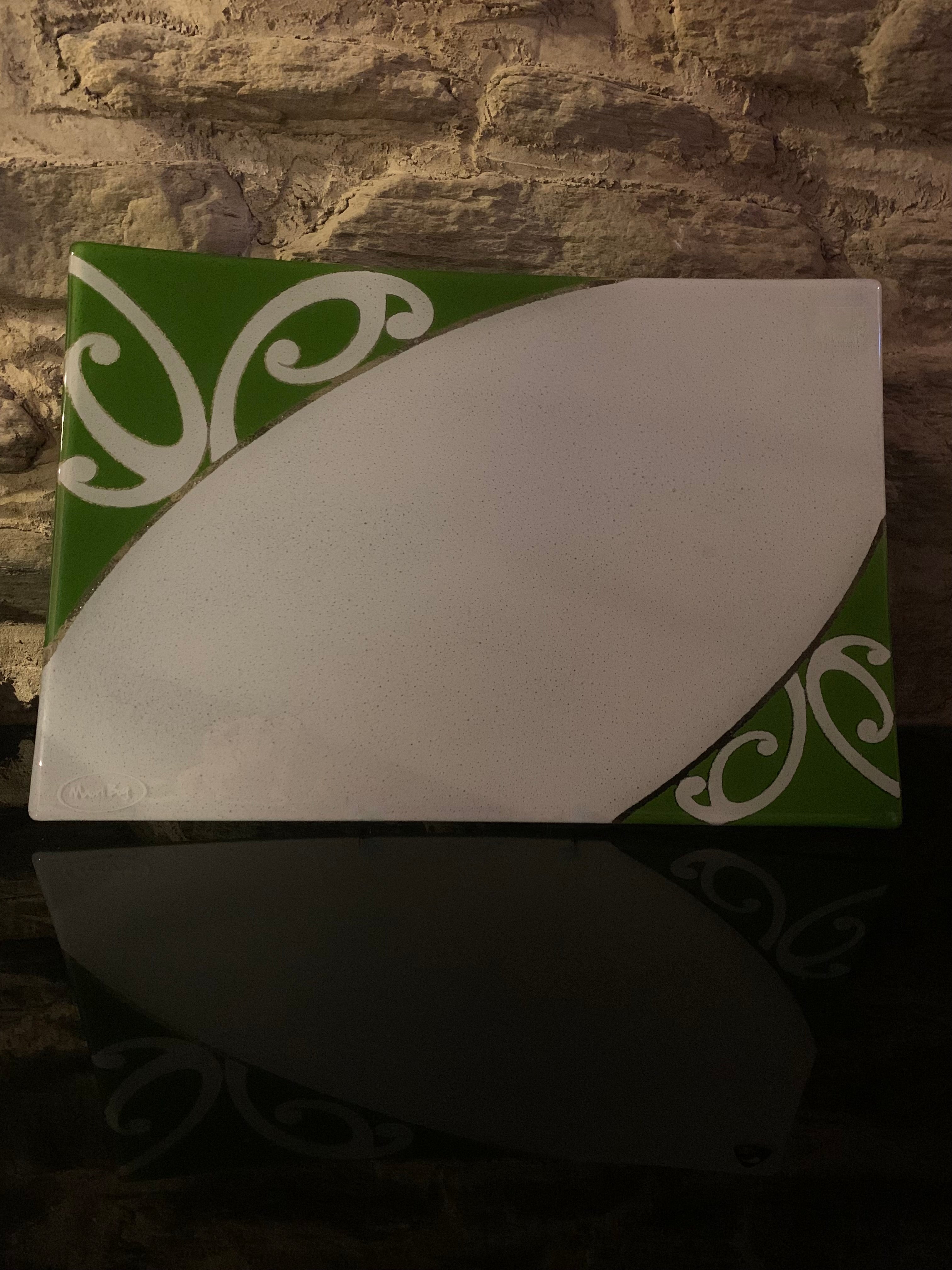 Glass Plate | Waka Huia Design | Made in New Zealand | Maori Design ...