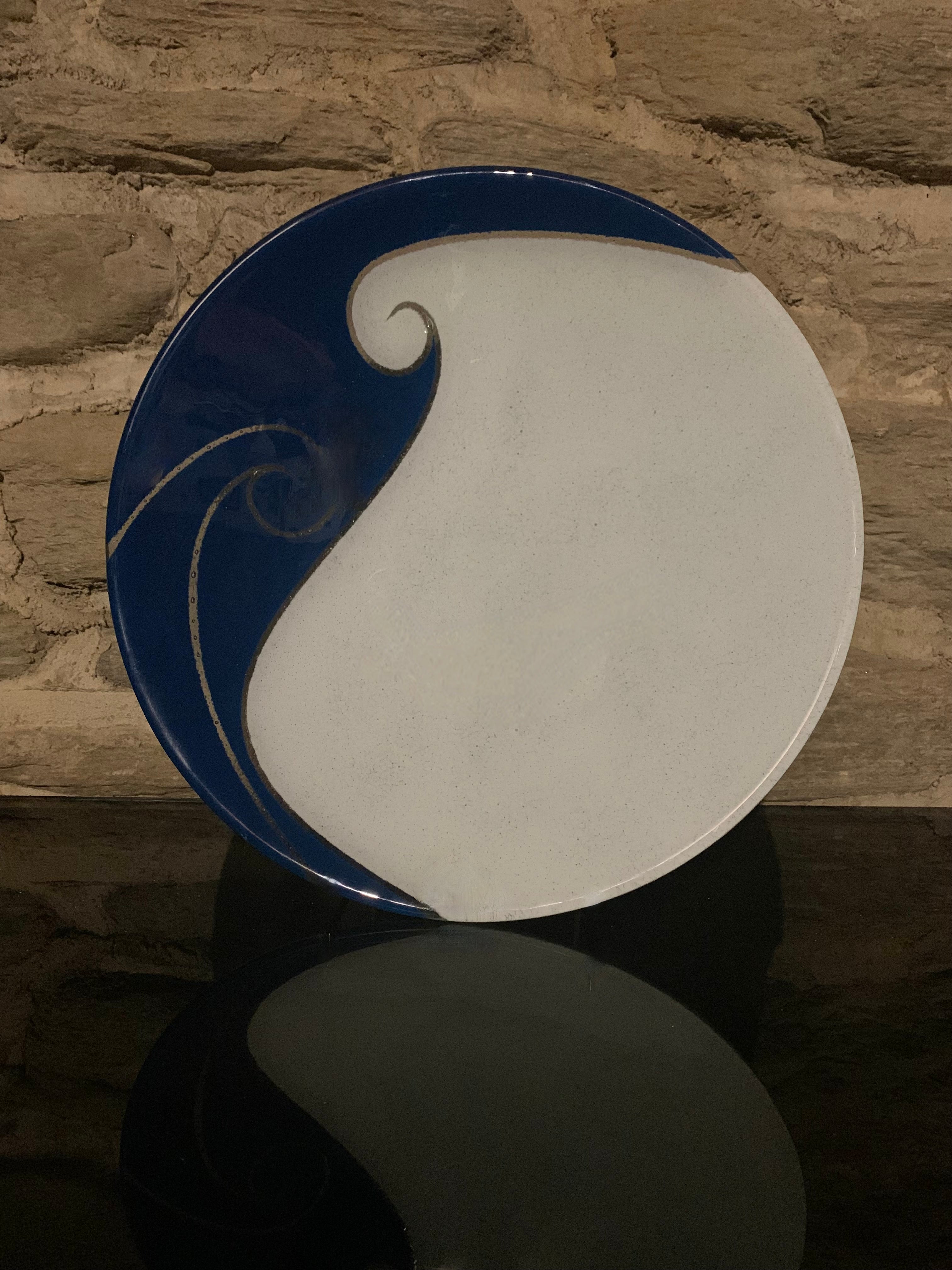 Glass Bowl | Tangaroa | Made in New Zealand | Maori design ...