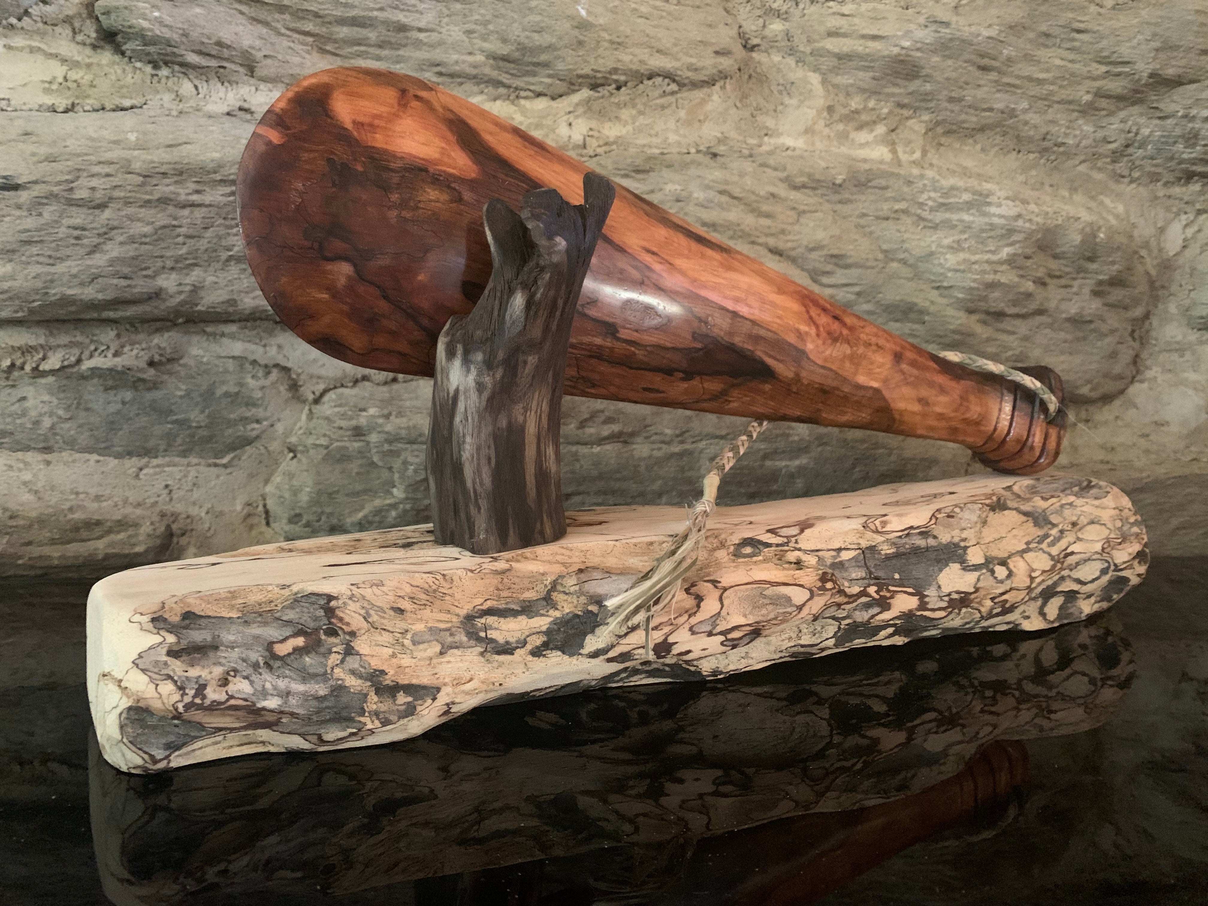 Maori Weapon on Stand by Shayne O'Neill - Ngati Kahungunu ...