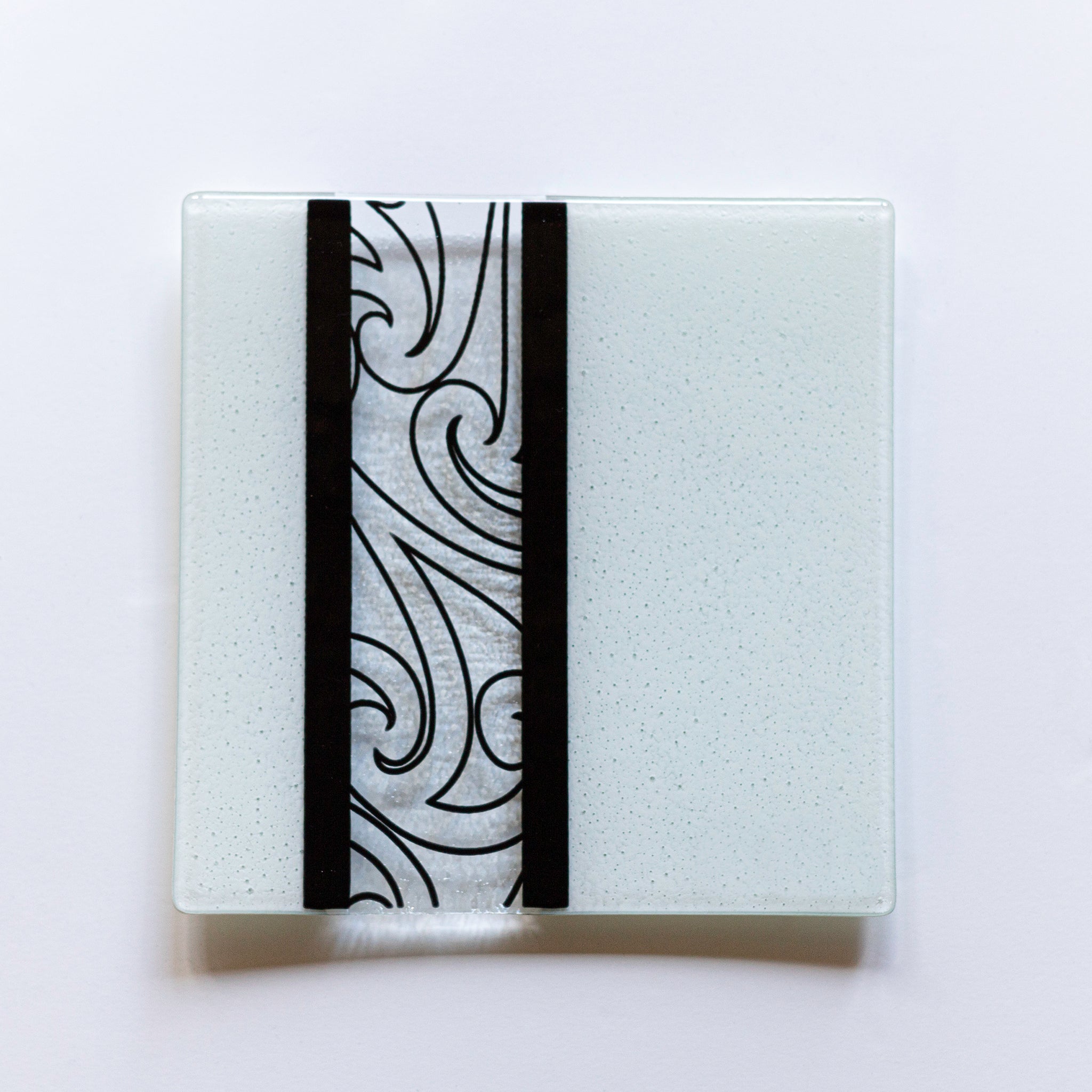 Glass Plate | Rongo | Made in New Zealand | Maori Design ...