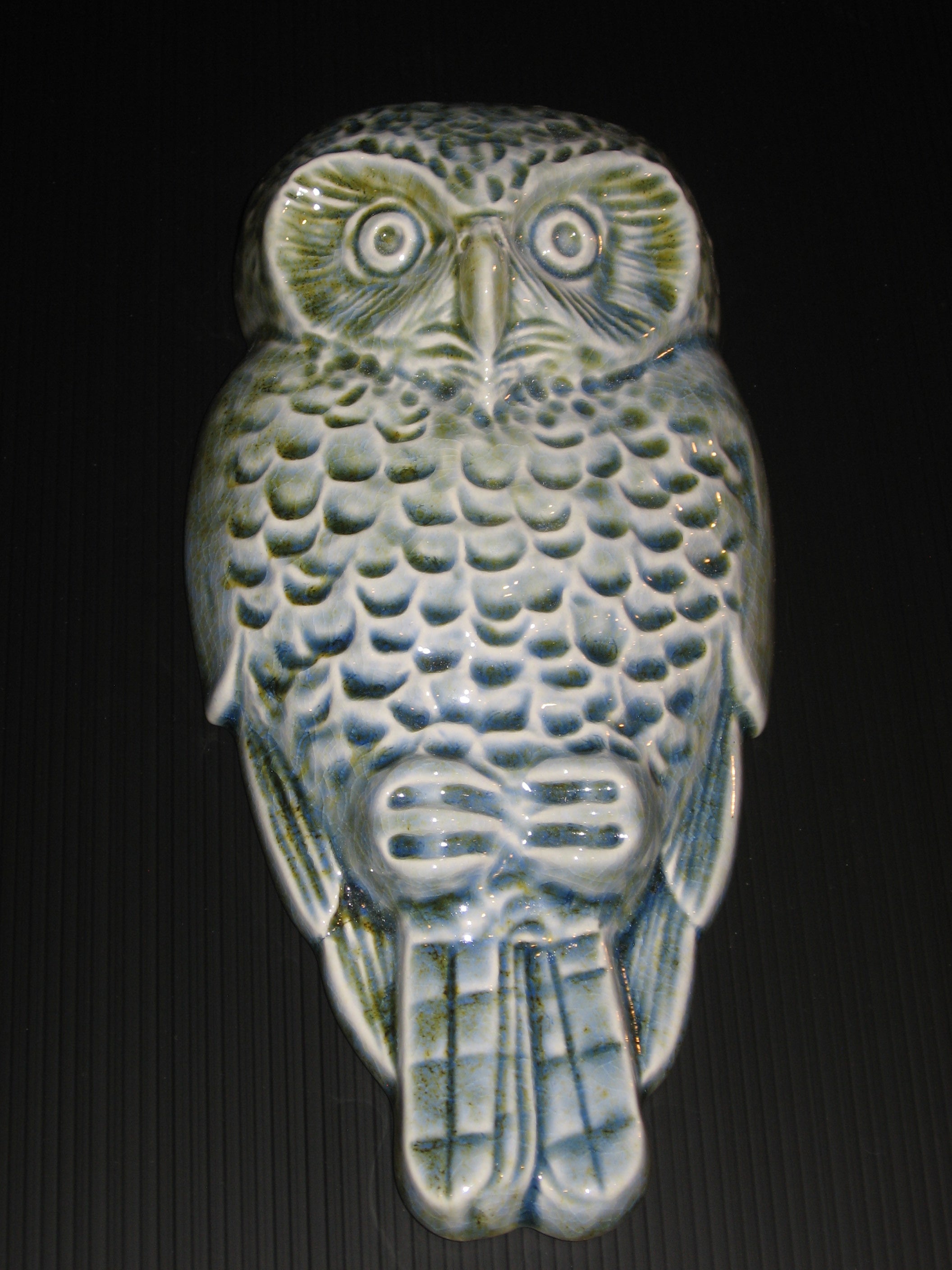 Ceramic Pottery Ruru Owl by Bob Steiner NZ – silverferngallery